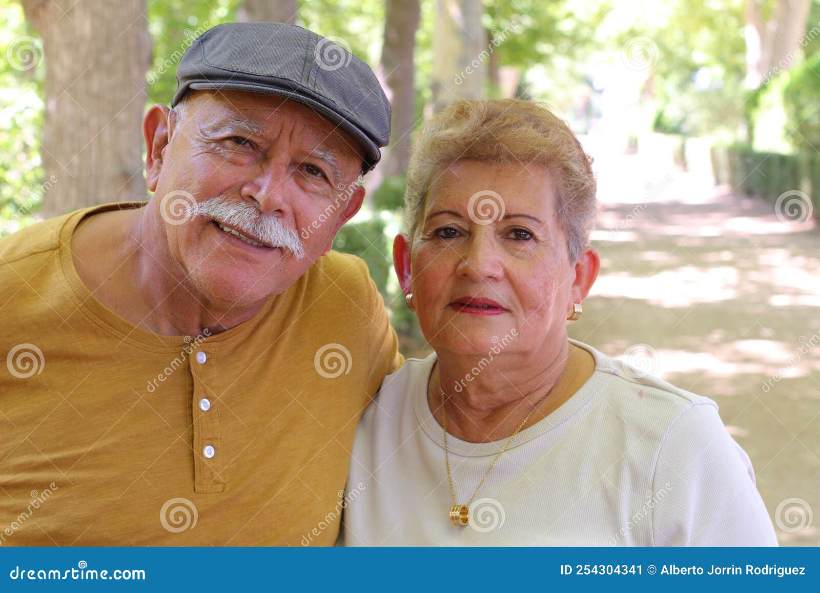 Senior Citizens Falling in Love Stock Image - Image of minority, male ...
