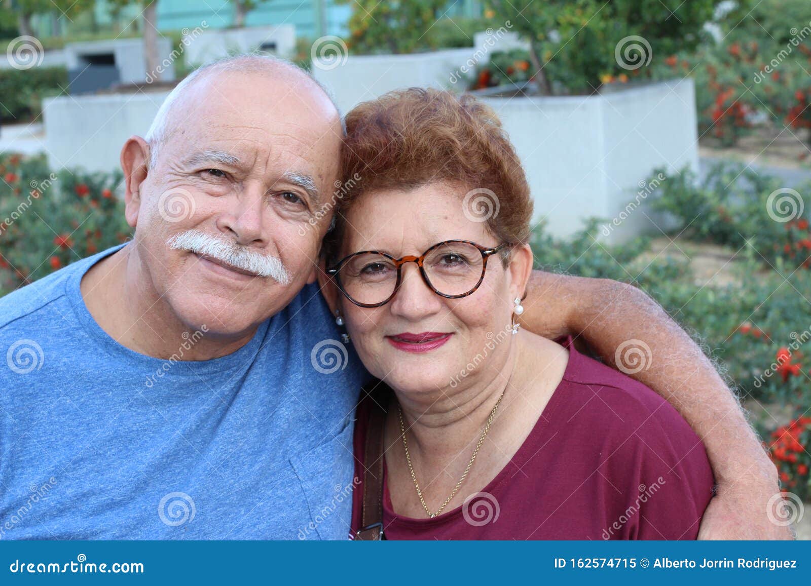 Senior Citizens with a Love Relationship Stock Image - Image of female ...