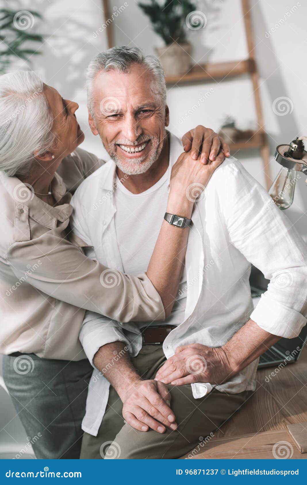 Senior Colleagues at Modern Office Stock Image - Image of businessman ...