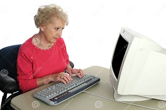 Senior Confused by Technology Stock Image - Image of mature ...