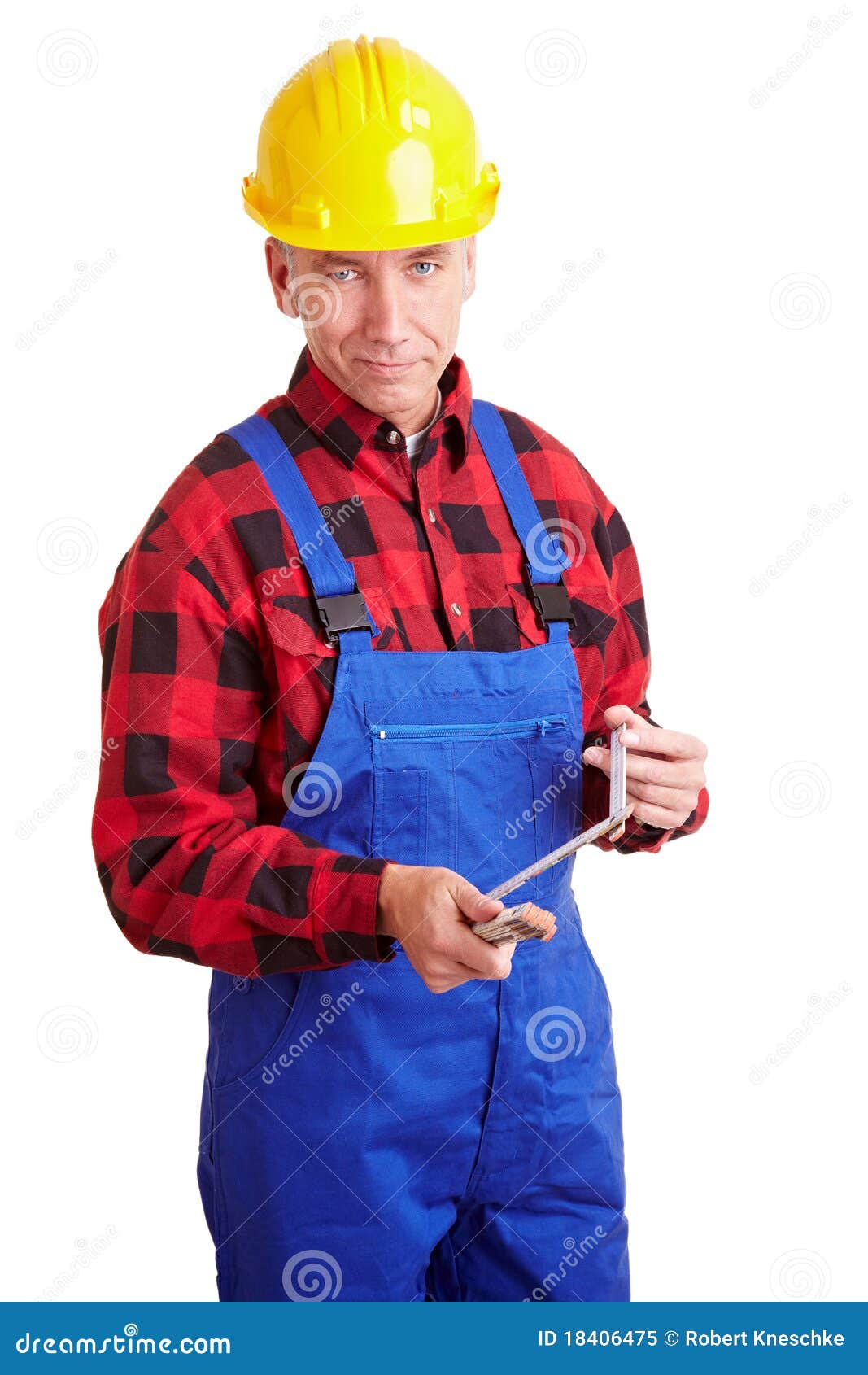 Senior construction worker stock image. Image of craftsman - 18406475