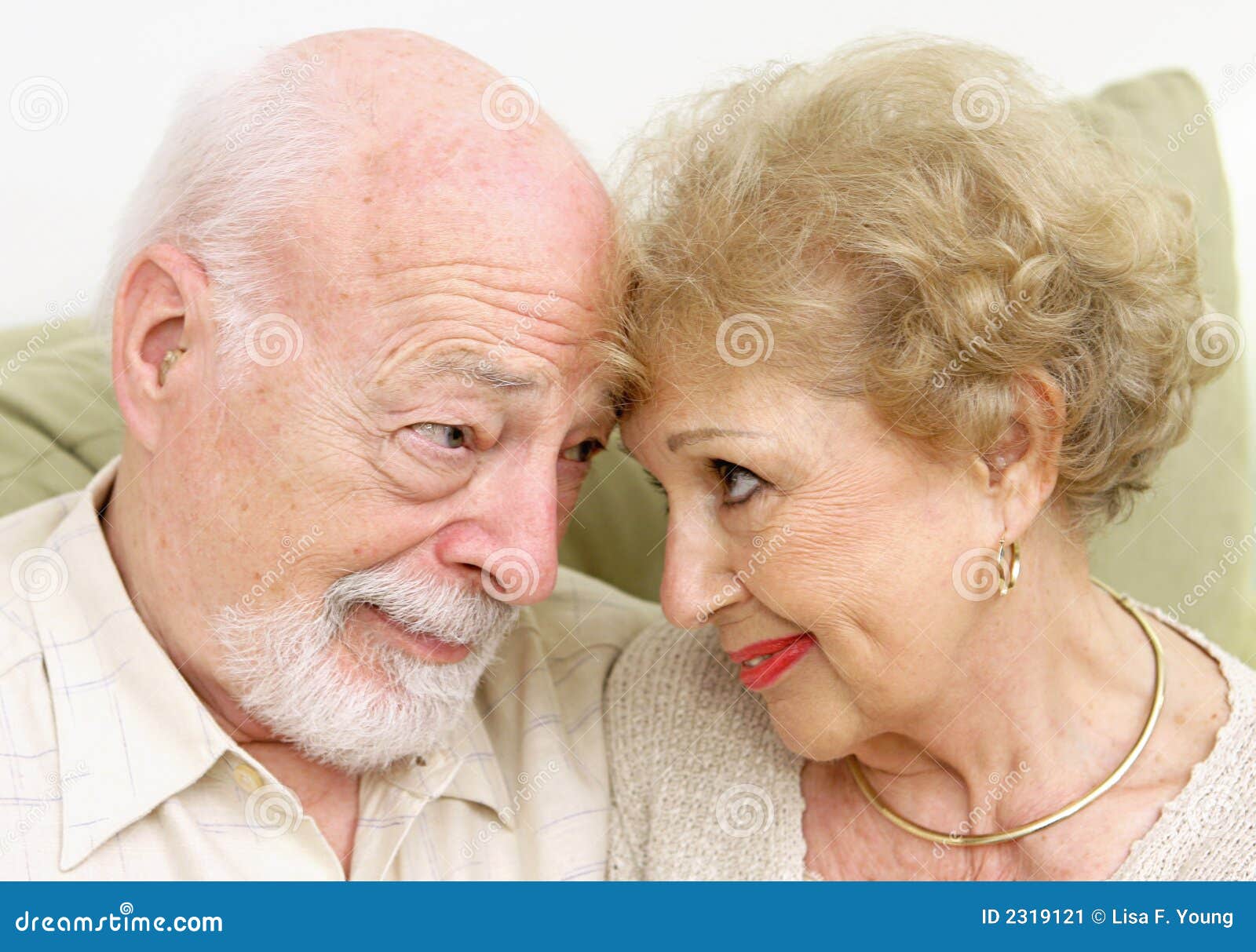 Senior Couple Flirting stock image. Image of pillow, loving - 2319121