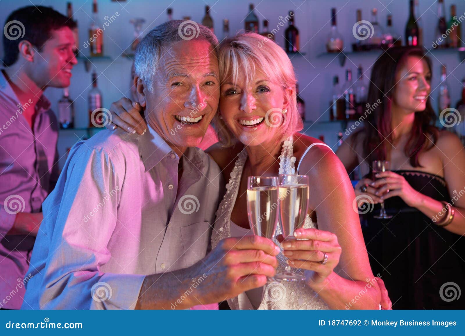 Senior Couple Having Fun in Busy Bar Stock Photo - Image of love, glass ... Senior Couple Having Fun in Busy Bar Stock Photo - Image of love, glass ...