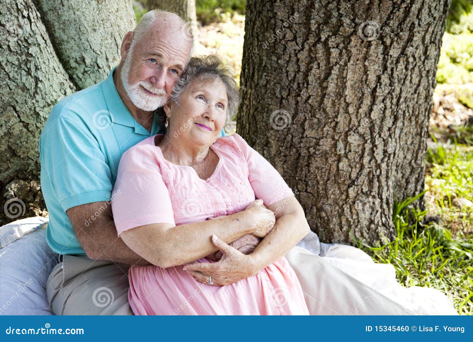 Senior Couple - Nostalgia stock photo. Image of park - 15345460
