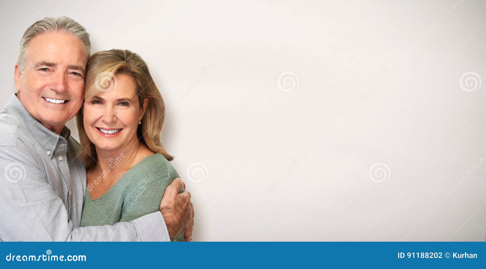 Senior couple smiling. stock photo. Image of oldaged - 91188202