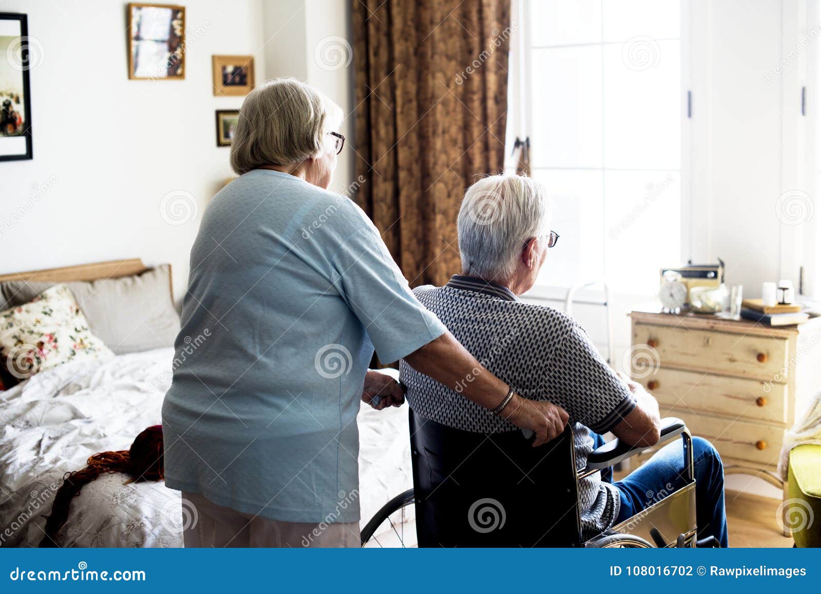 Senior Couple Taking Care Together Stock Photo - Image of caucasian ...