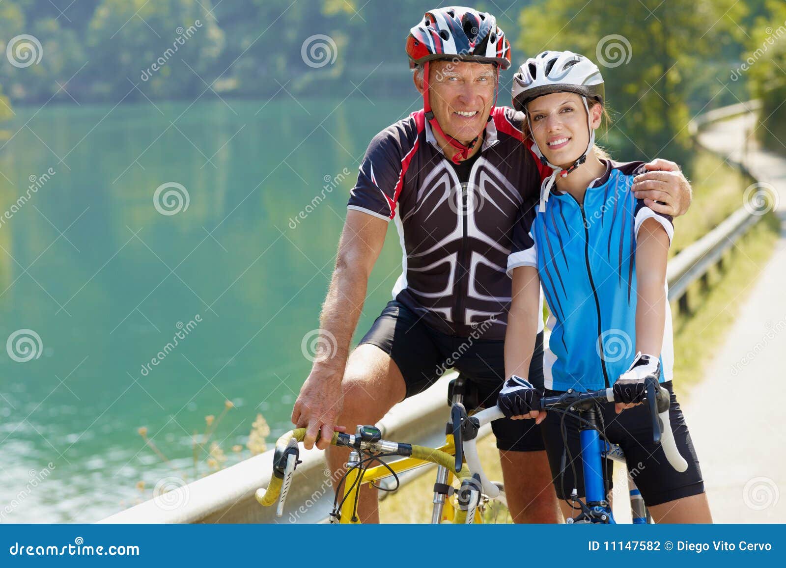Senior cyclist stock photo. Image of enjoyment, portrait - 11147582
