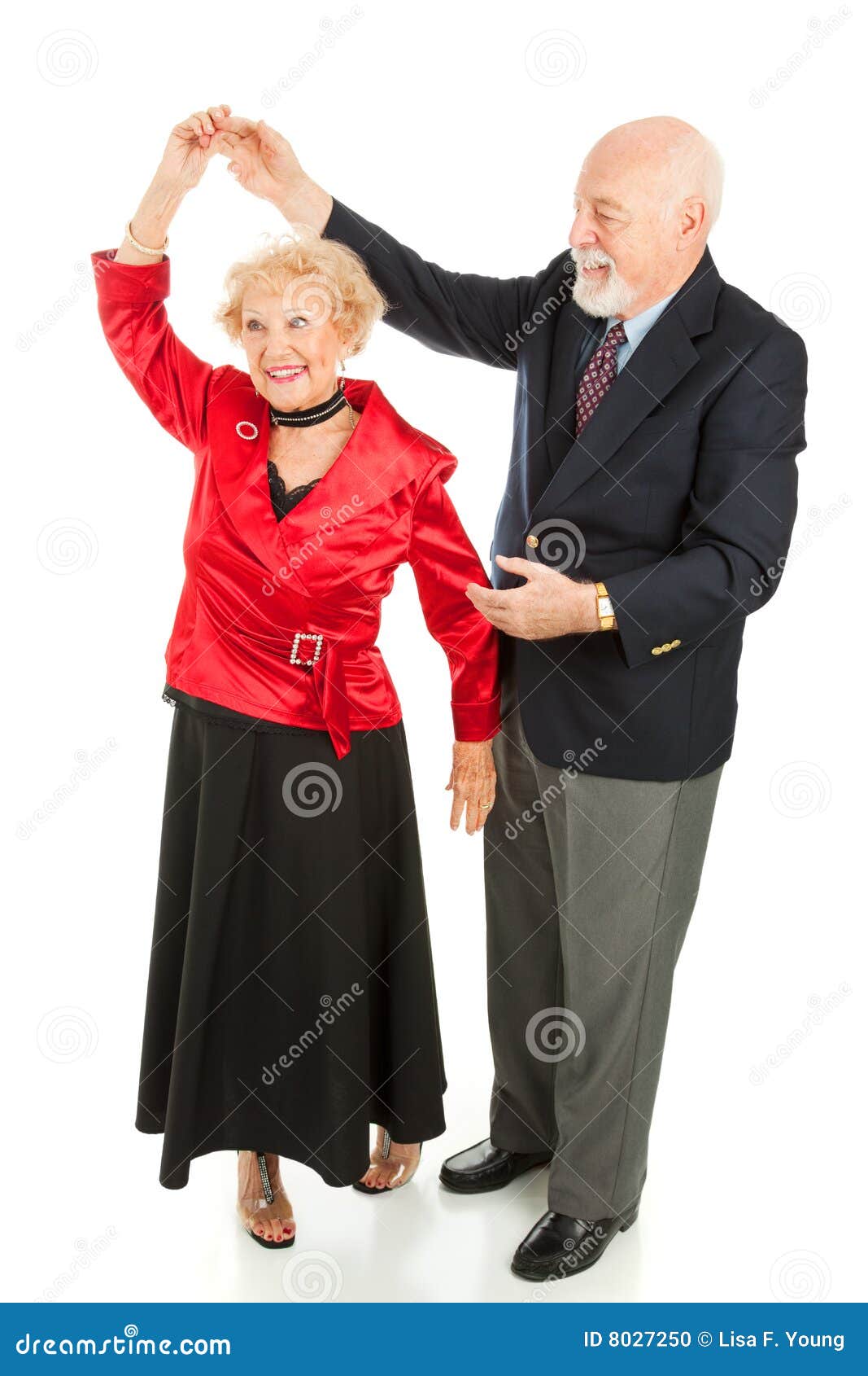 Senior Dancing - Twirl stock photo. Image of attire, love - 8027250