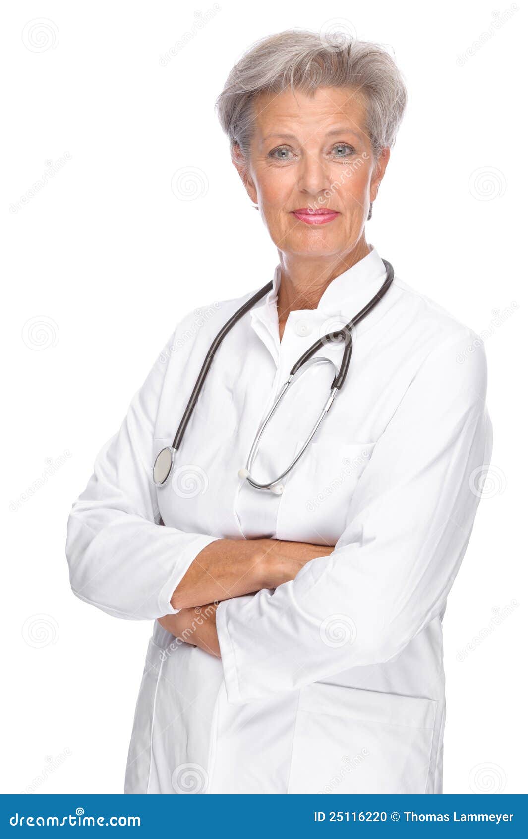 Senior doctor stock photo. Image of attractive, medicine - 25116220