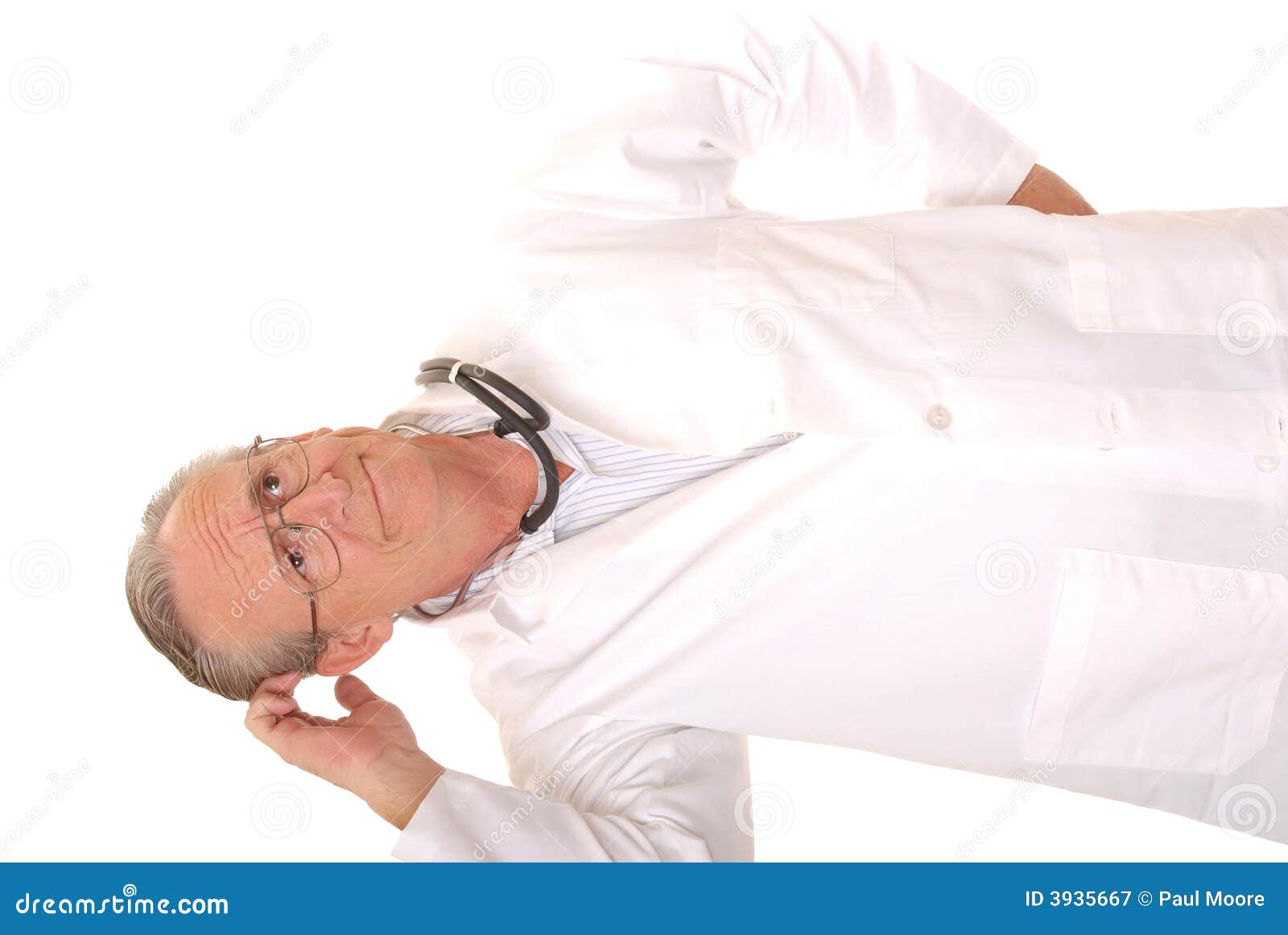 Senior Doctor stock image. Image of handsome, mature, kind - 3935667