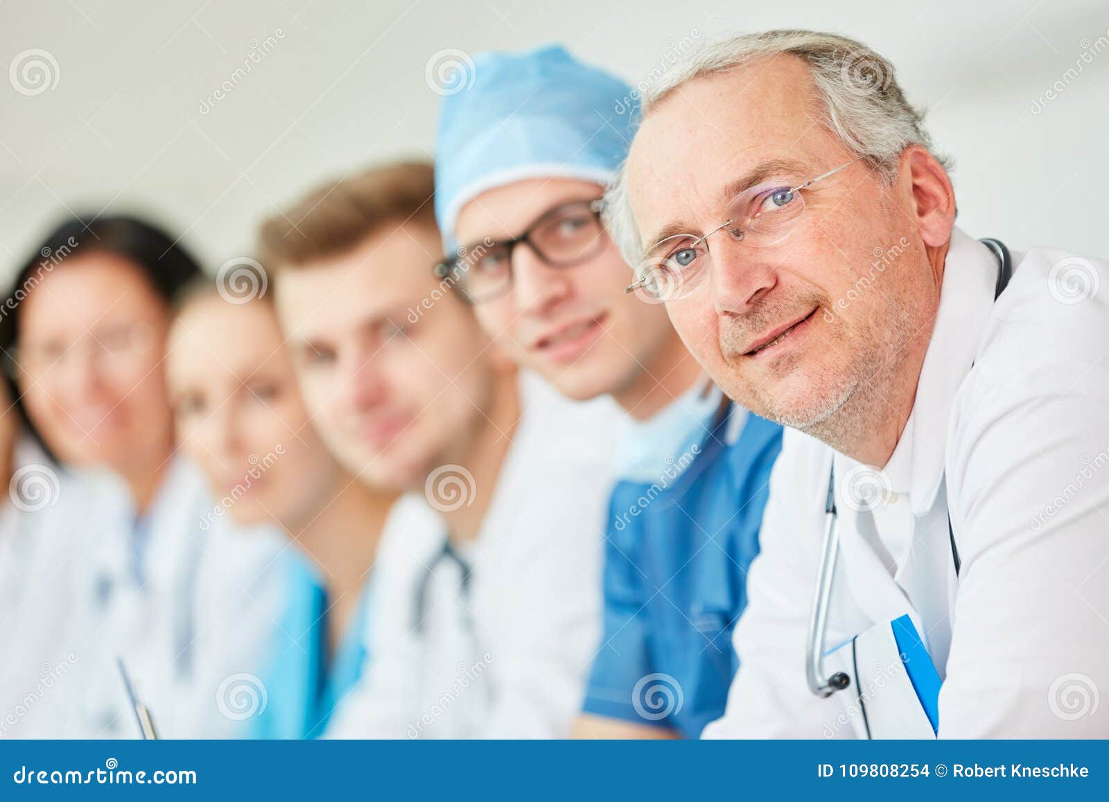 Senior Doctor with Experience Stock Photo - Image of cooperation, staff ...