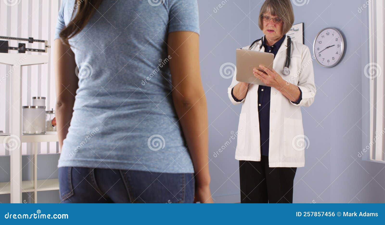 Senior Doctor Talking with Overweight Patient Stock Footage - Video of ...