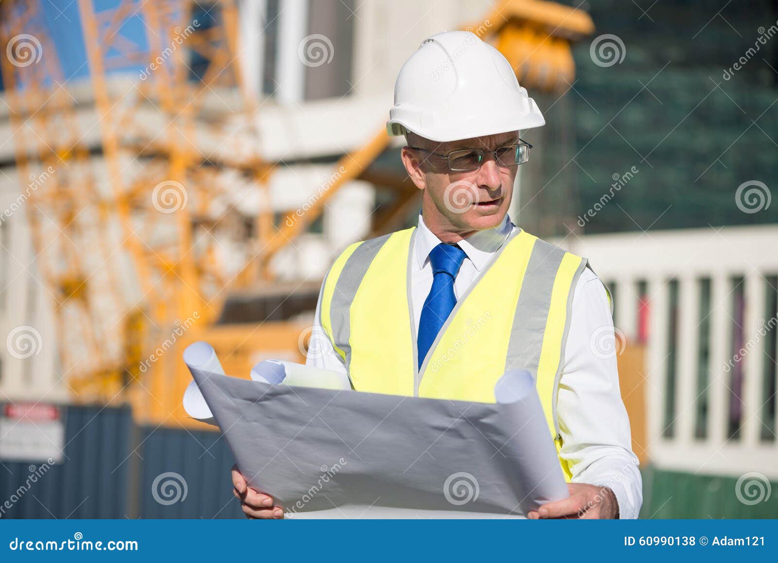 Senior engineer stock photo. Image of build, foreman - 60990138
