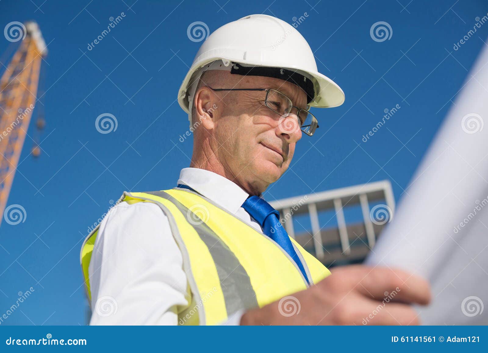 Senior engineer stock image. Image of controlling, occupation - 61141561