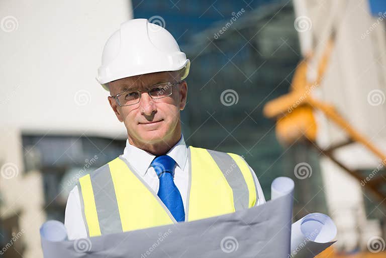 Senior engineer stock image. Image of foreman, occupation - 62310677