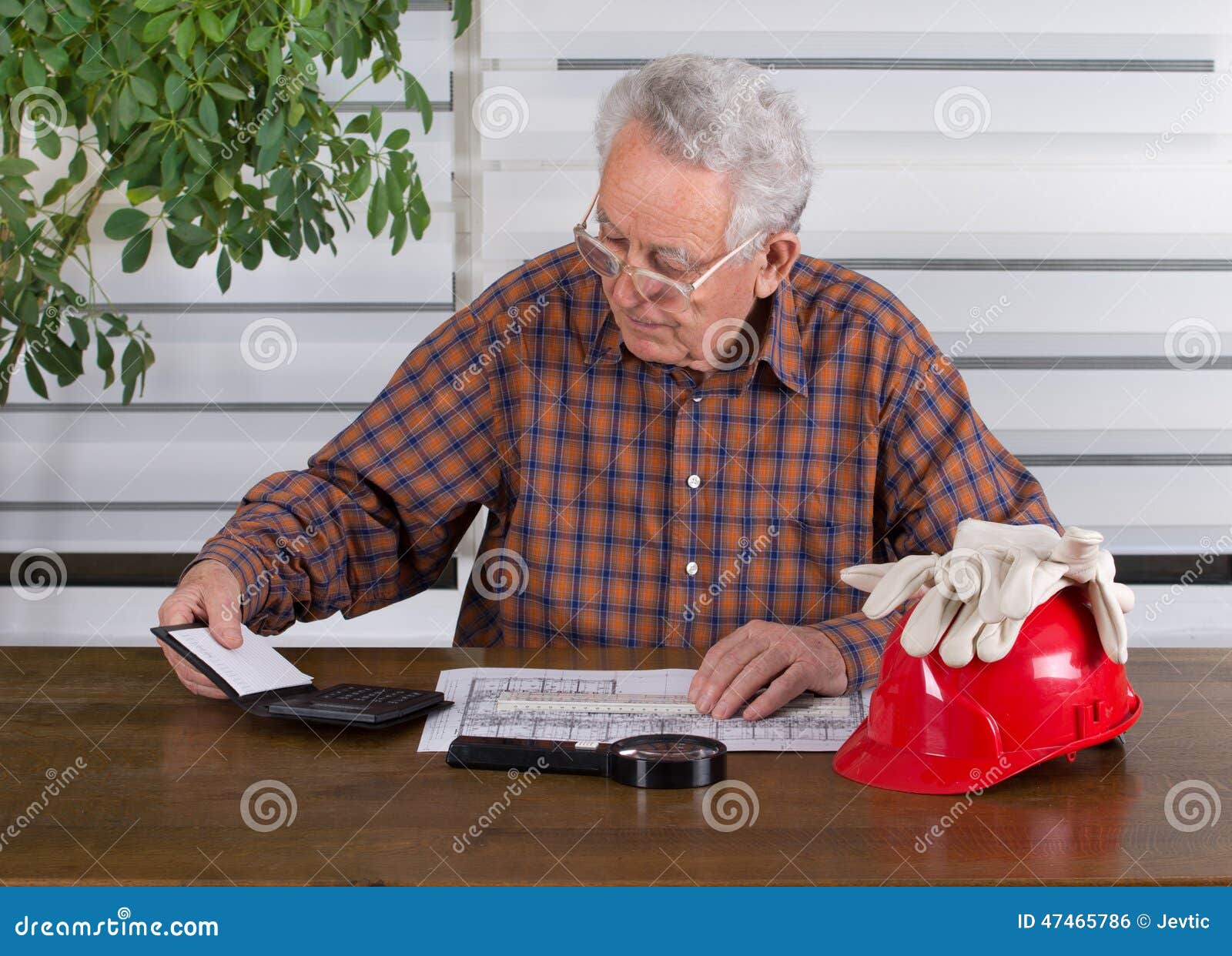 Senior engineer working stock photo. Image of engineering - 47465786