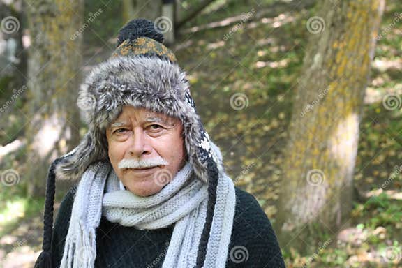 Senior Eskimo with a Mustache Stock Photo - Image of indigenous ...