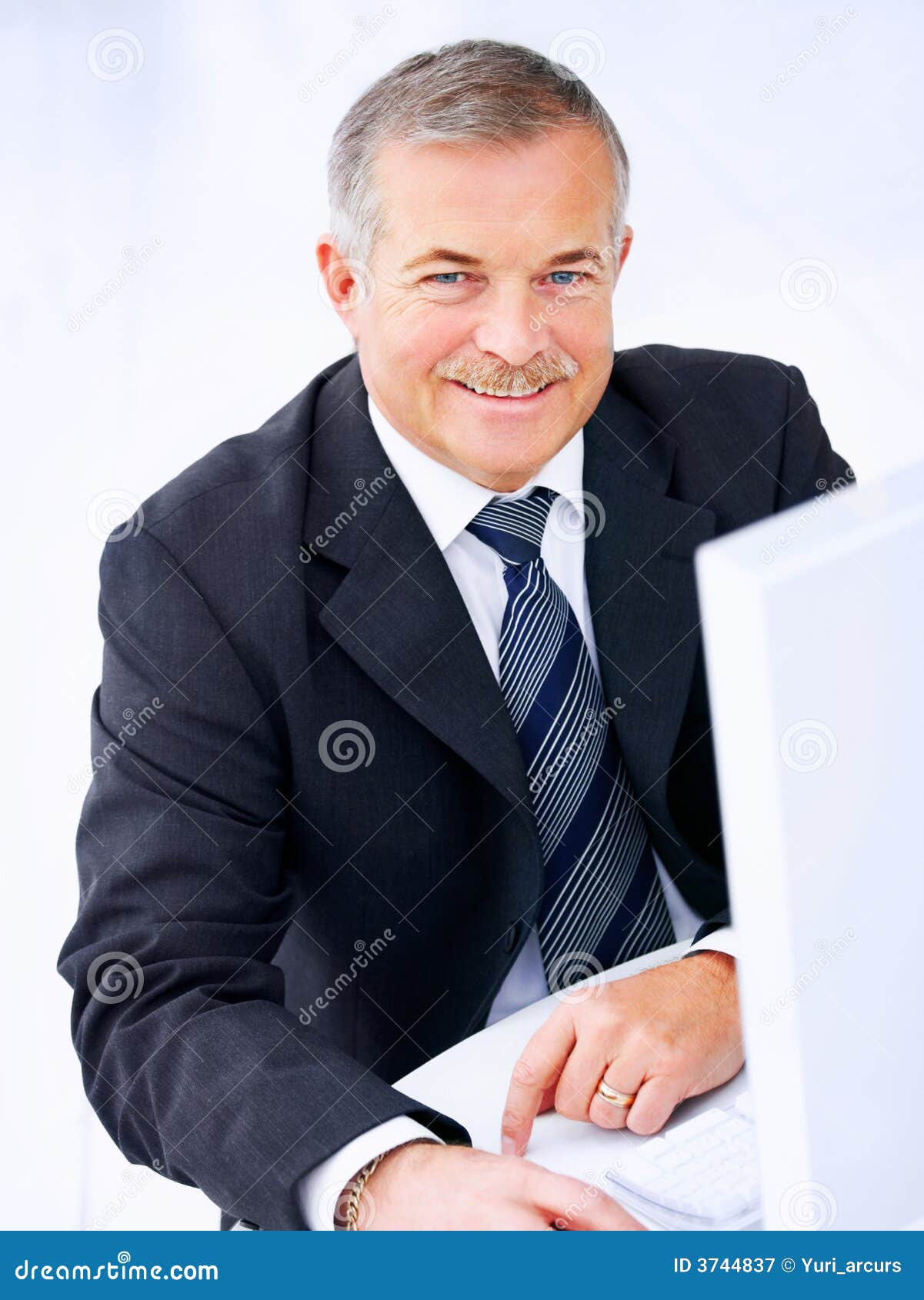 Senior Executive Business Man Stock Image - Image of natural, office ...