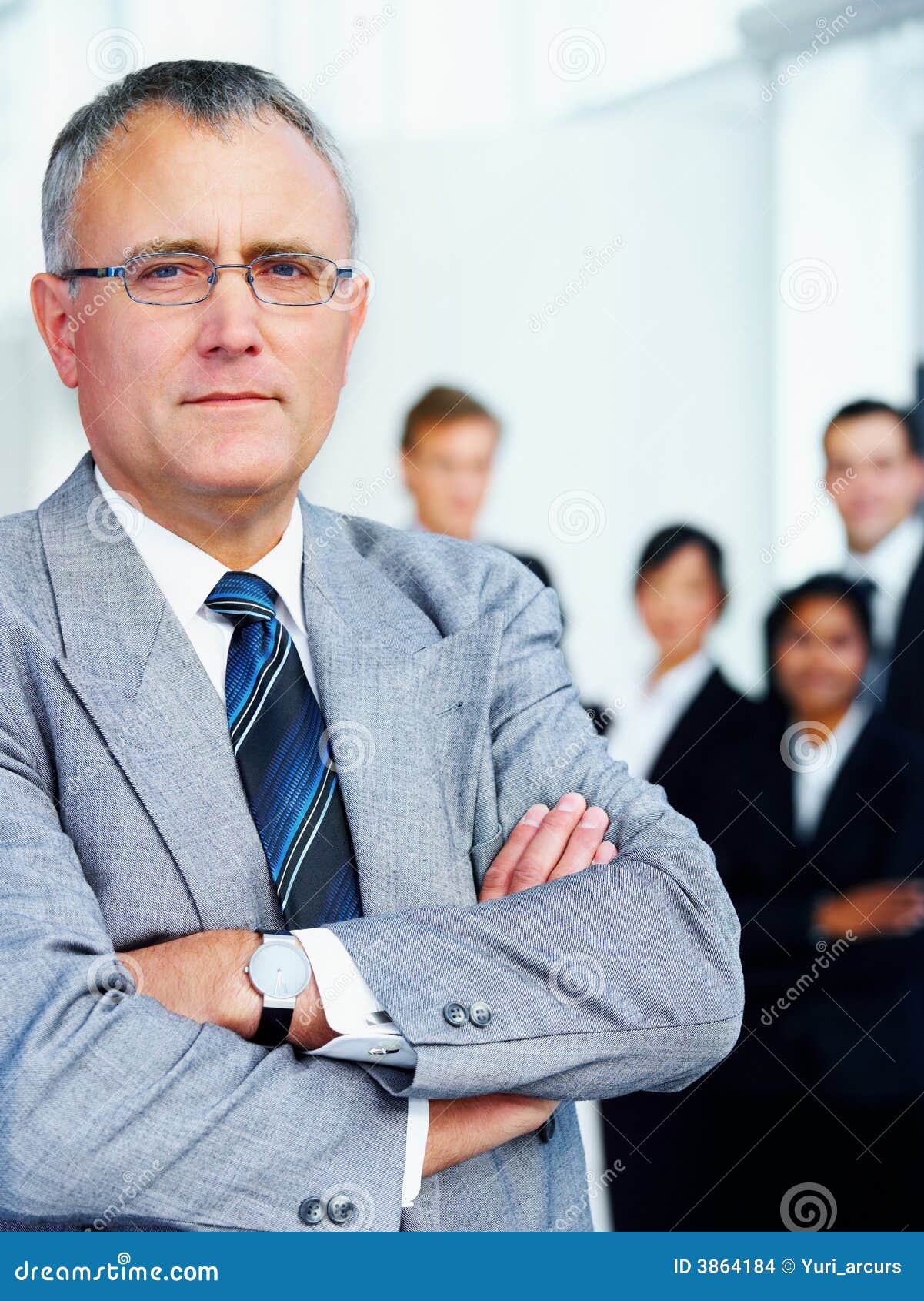 Senior Executive Business Man Stock Photo - Image of handsome, college ...