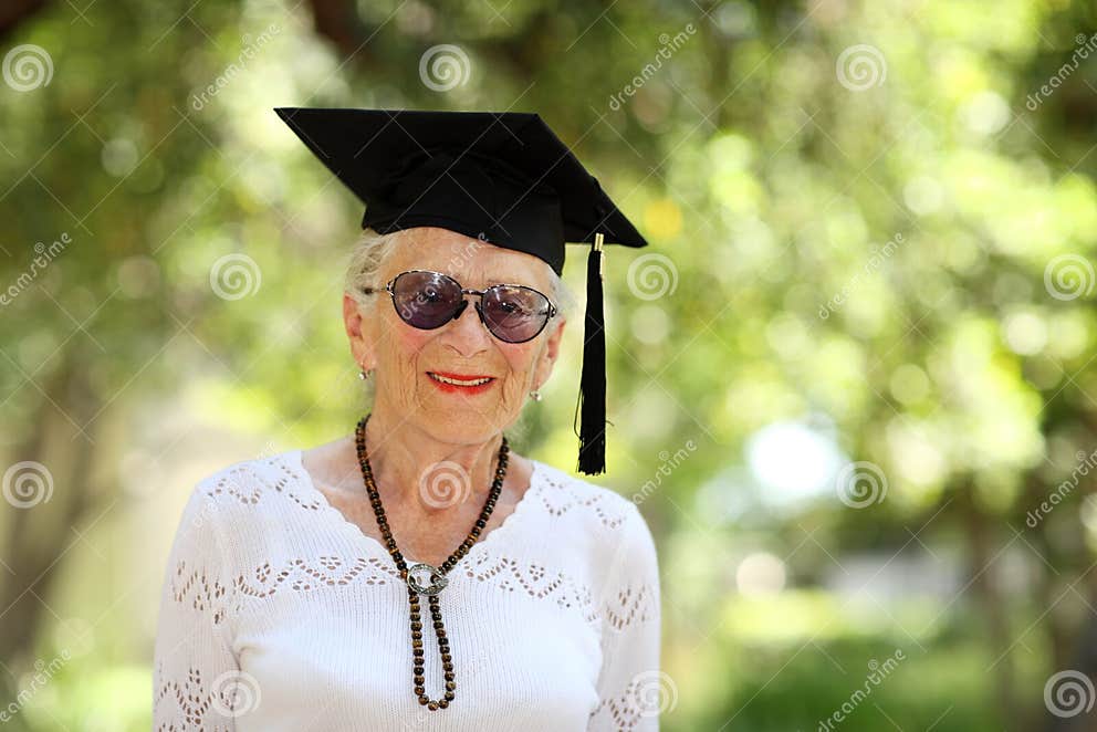 Senior graduation stock image. Image of happy, graduation - 5223533