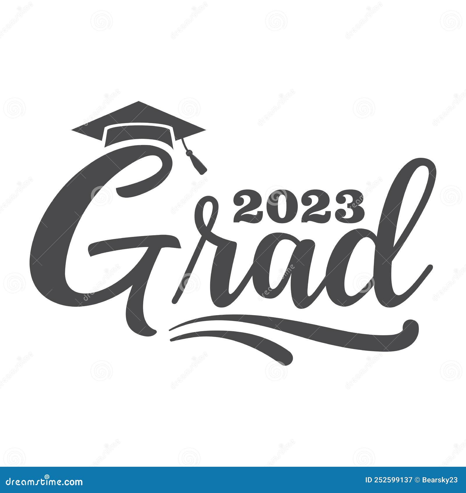 Senior 2023 Graduation - Graduating Senior Class of 2023 Stock Vector ...