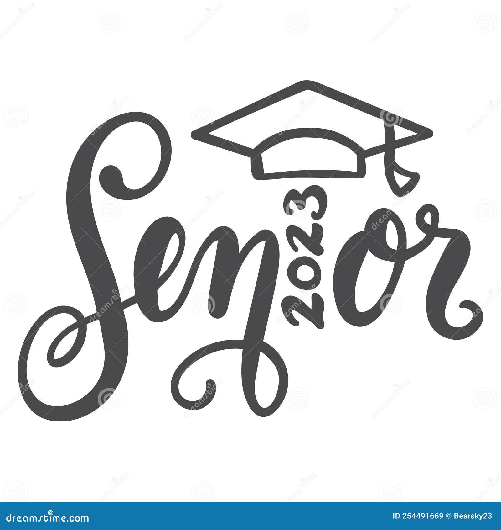 Senior 2023 Graduation - Graduating Senior Class Of 2023 Vector ...