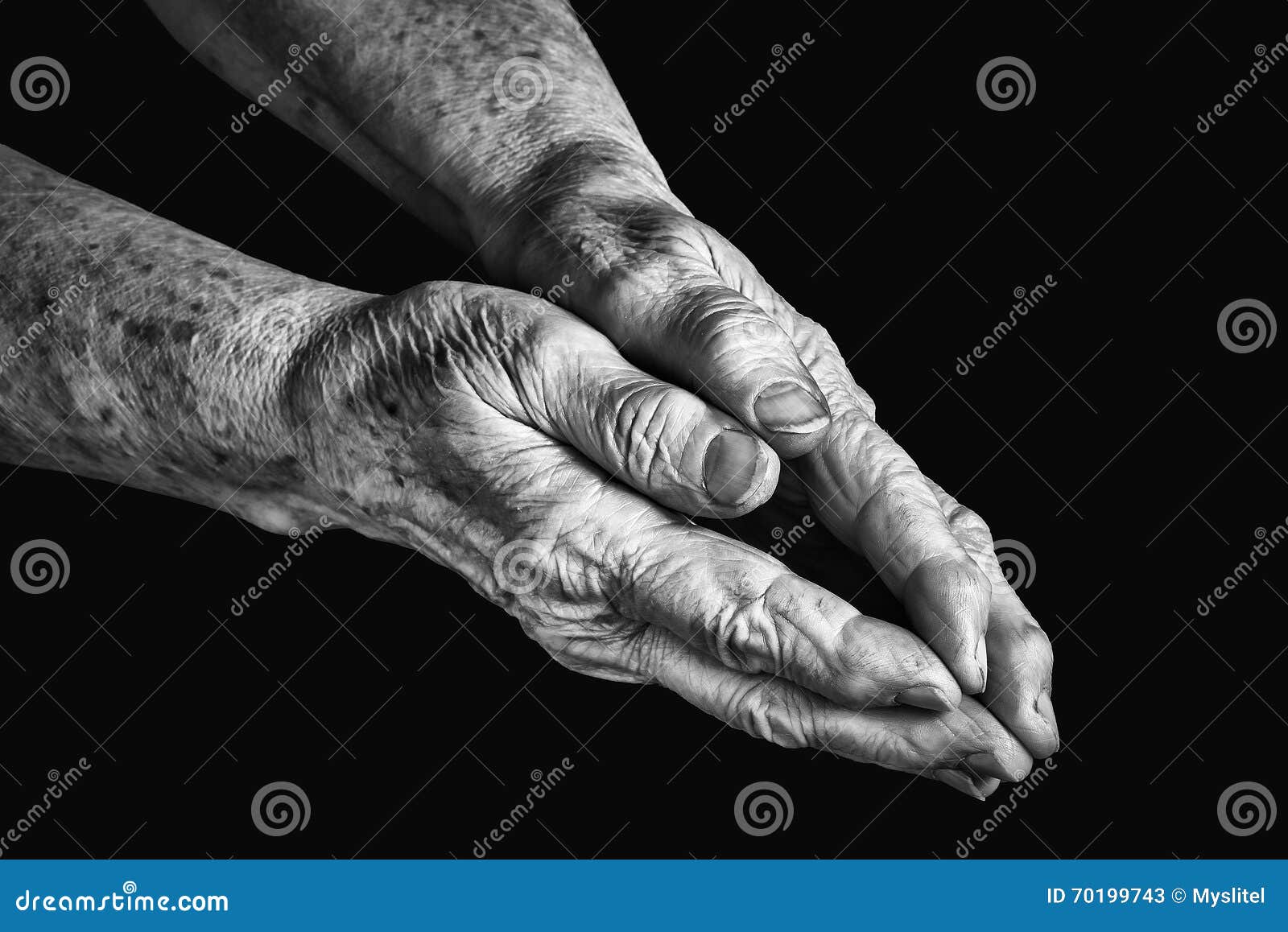 Senior Hands Stock Image Image Of Person Adult Clasped 70199743