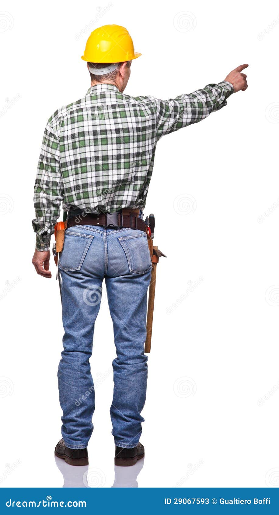 Senior handyman stock image. Image of uniform, adult - 29067593