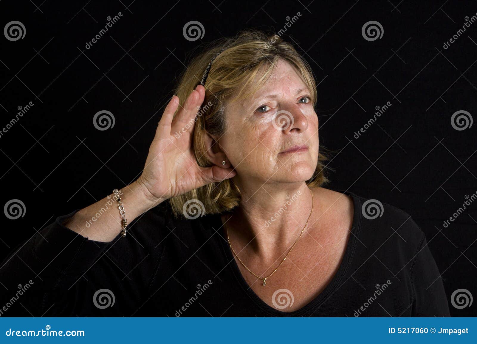 Senior Lady - Hearing stock photo. Image of lifestyle - 5217060