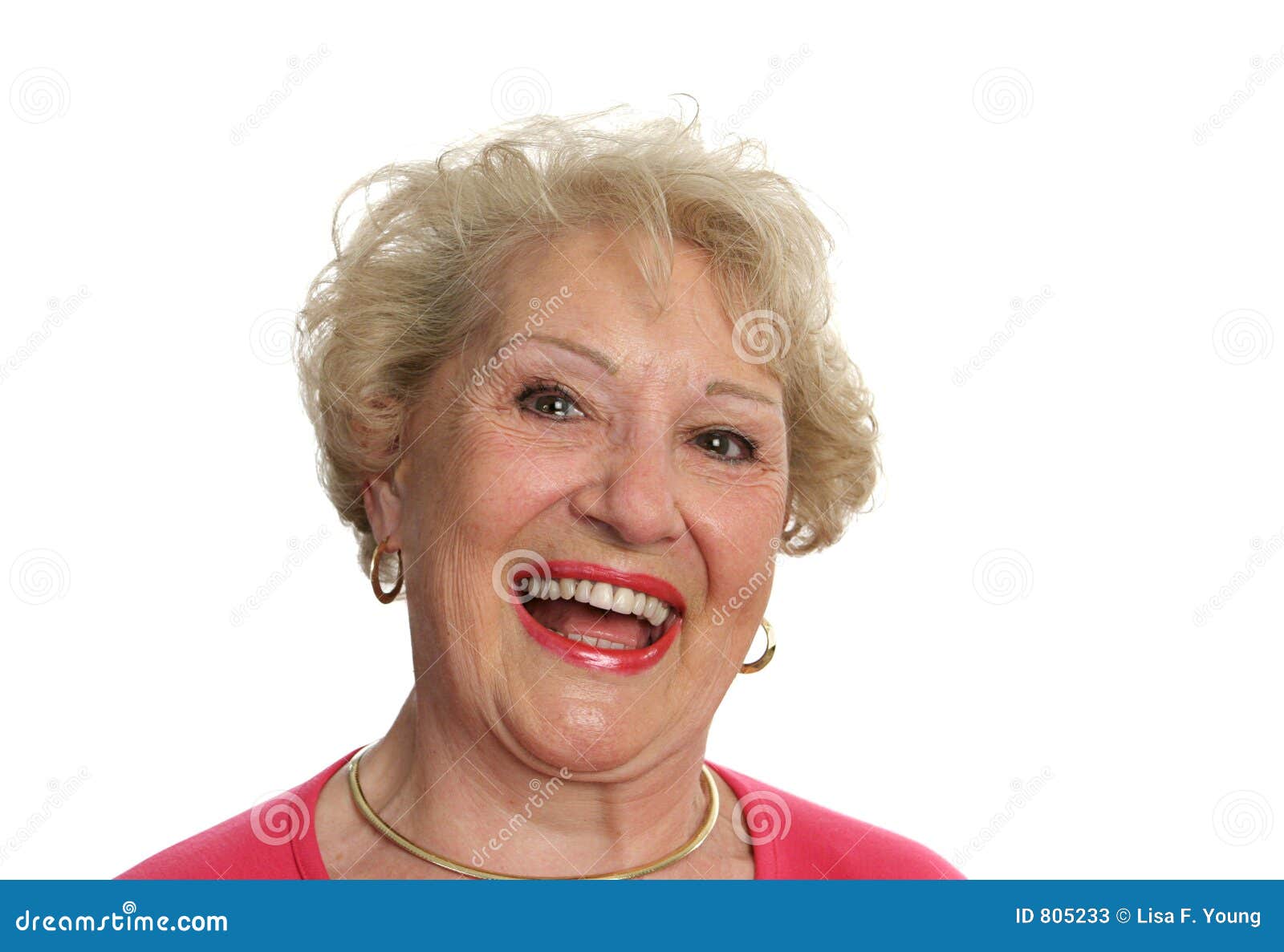Senior Lady Laughing stock image. Image of laughing, health - 805233