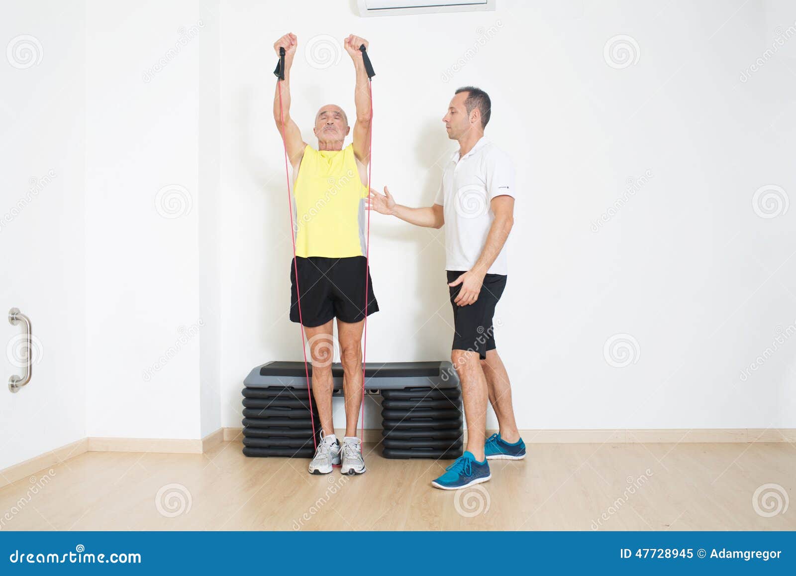 Senior making push ups stock image. Image of outfit, dark - 47728945
