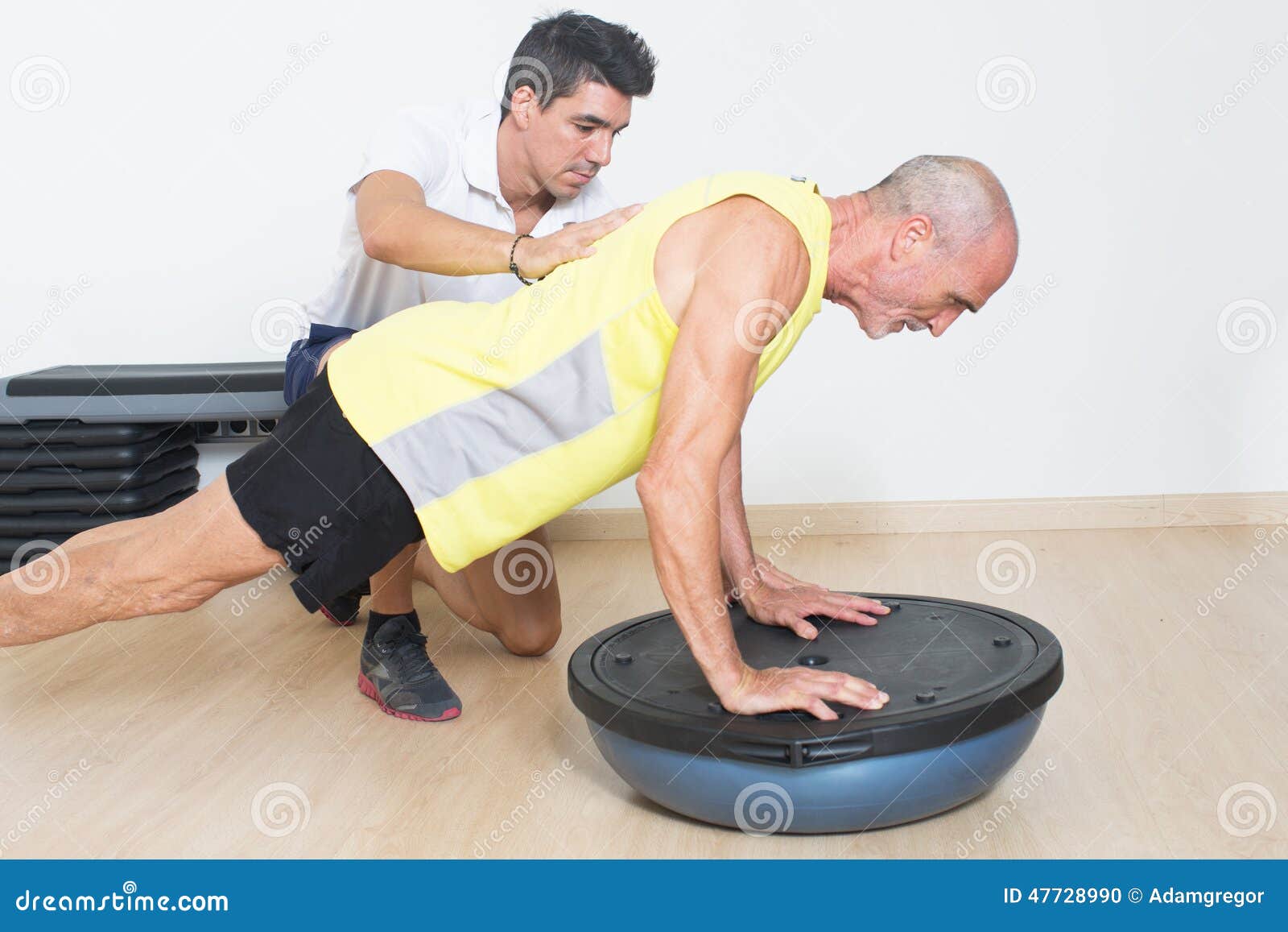 Senior making push ups stock photo. Image of people, adult - 47728990