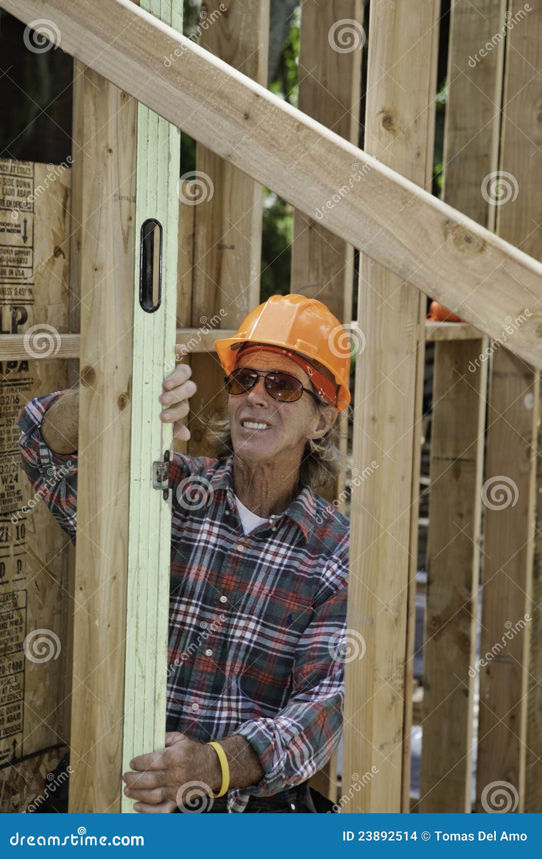 Senior Male Construction Worker Stock Photo - Image of senior ...