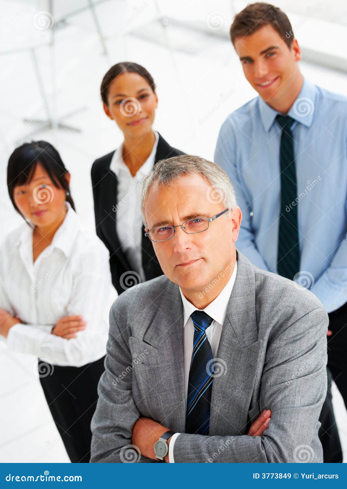 Senior male leader stock image. Image of executive, partners - 3773849