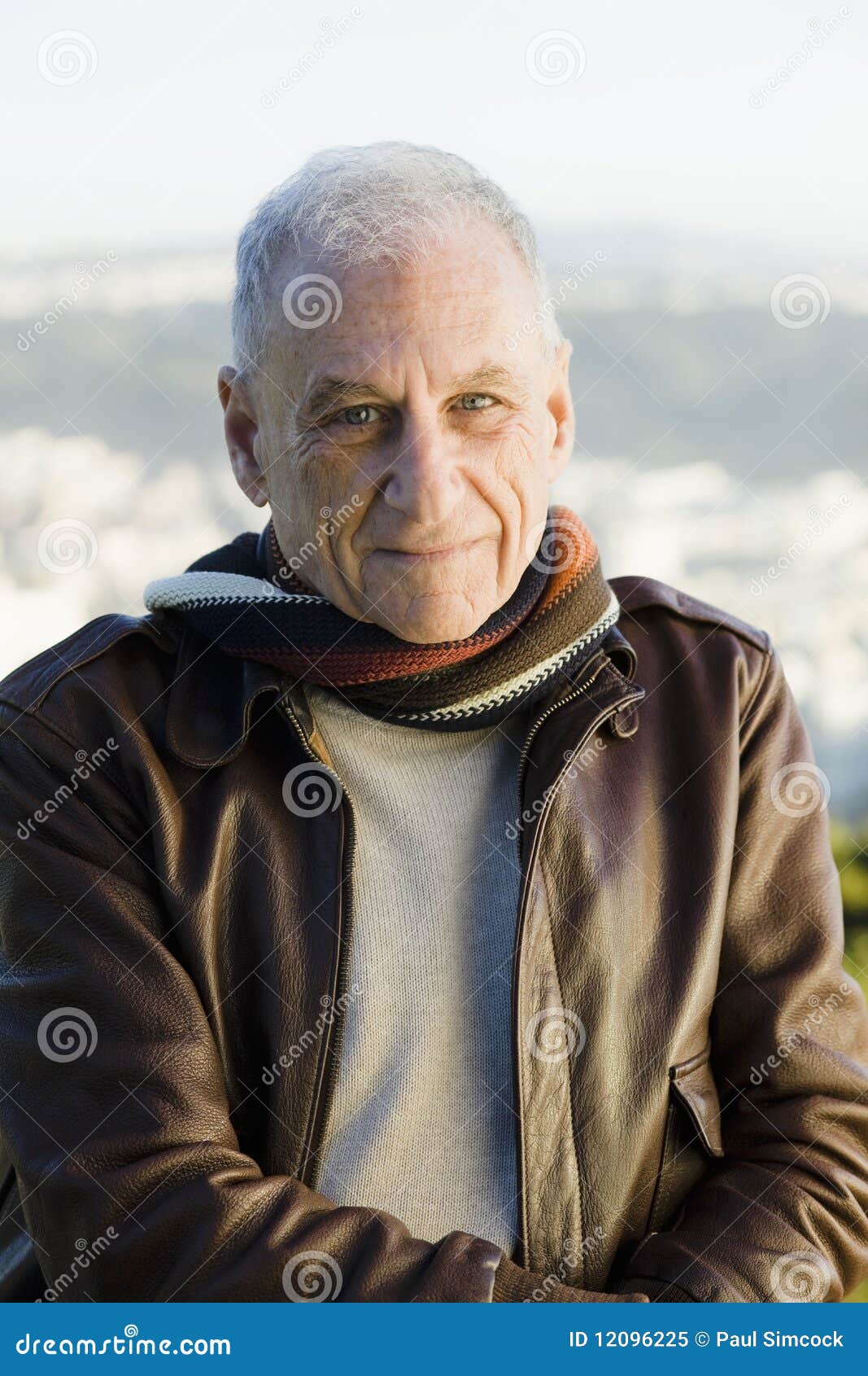 Senior Man stock image. Image of person, autumn, maturity - 12096225