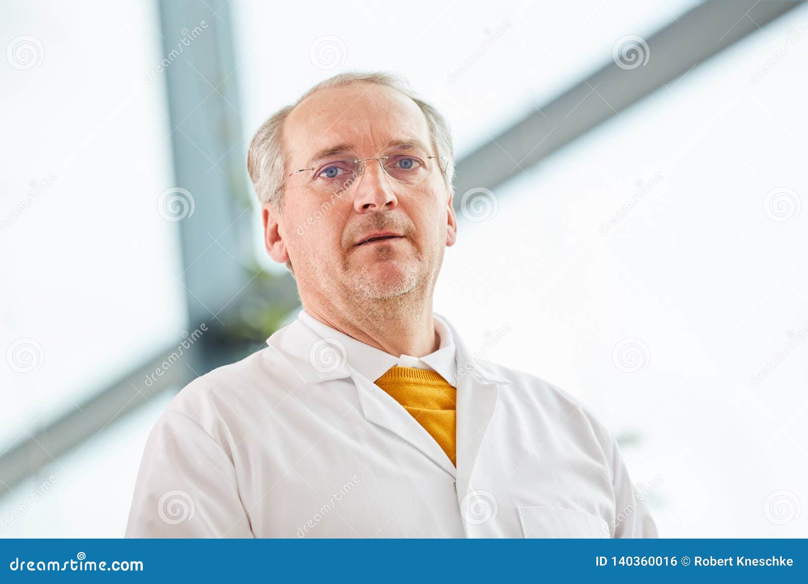 Senior Man As Medicine Professor Stock Photo - Image of science ...