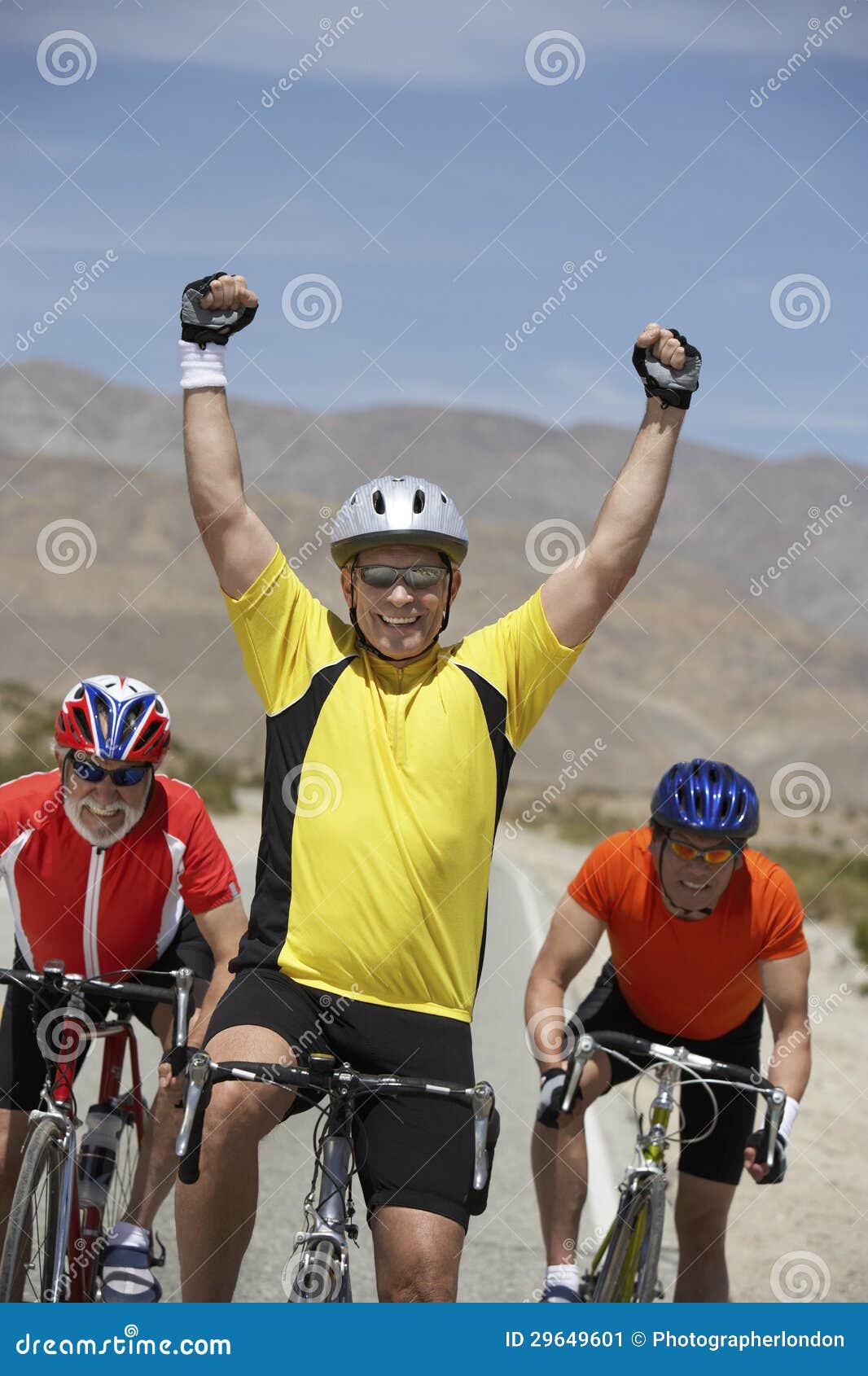 Senior Man Celebrating His Victory Stock Image - Image of outdoors ...