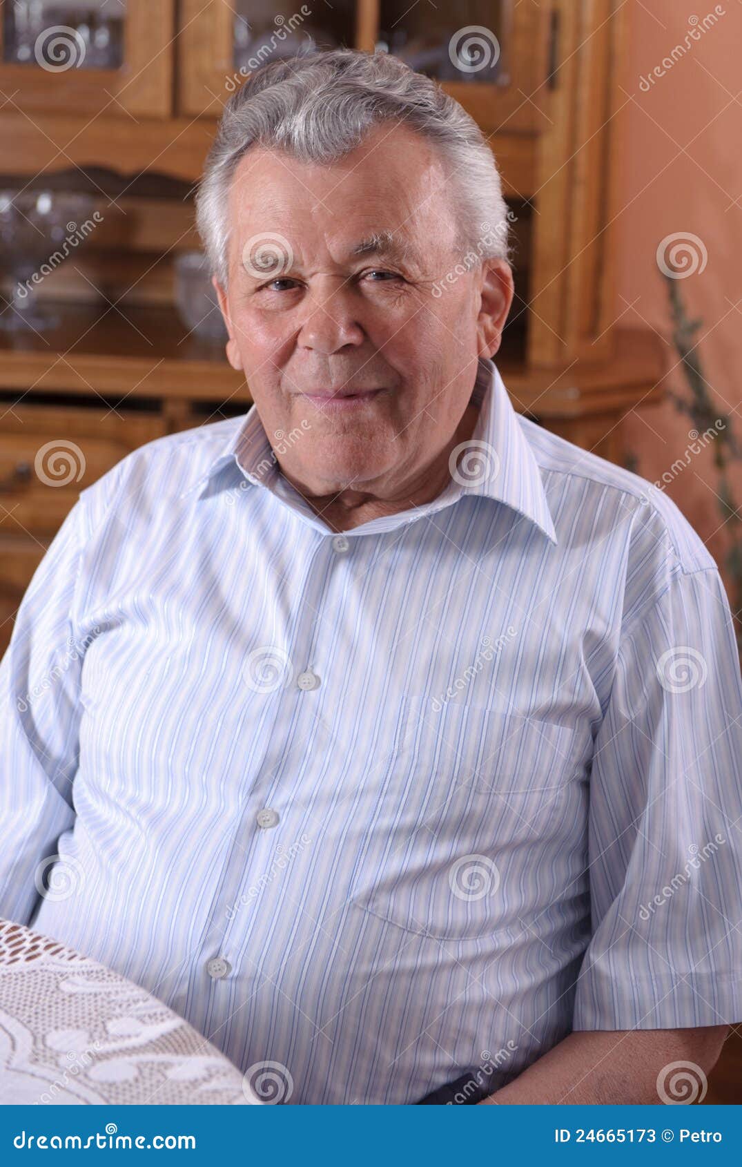 Senior man portrait stock image. Image of elderly, male - 24665173
