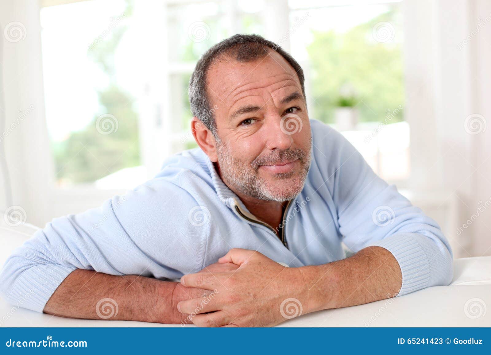 Senior Man with Sceptical Look Stock Image - Image of male, expression ...