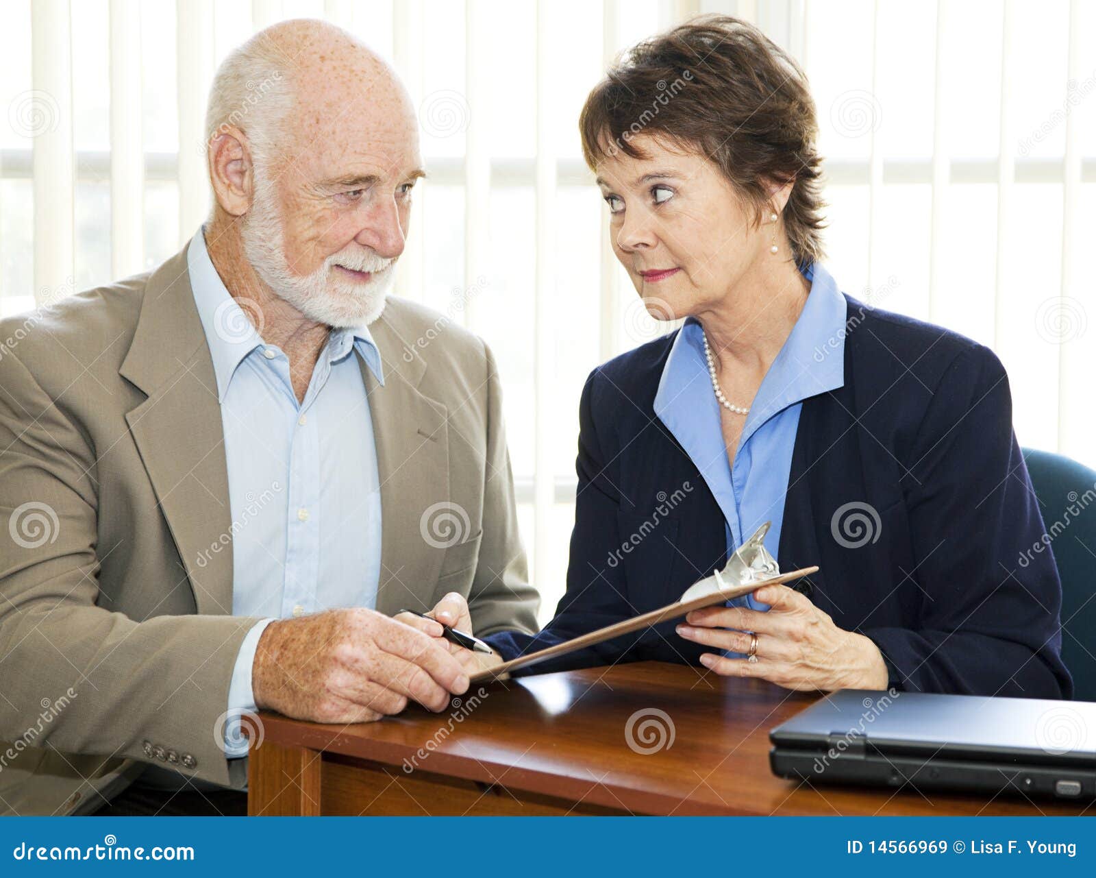 Senior Man Signs Paperwork - Serious Stock Image - Image of accountant ...