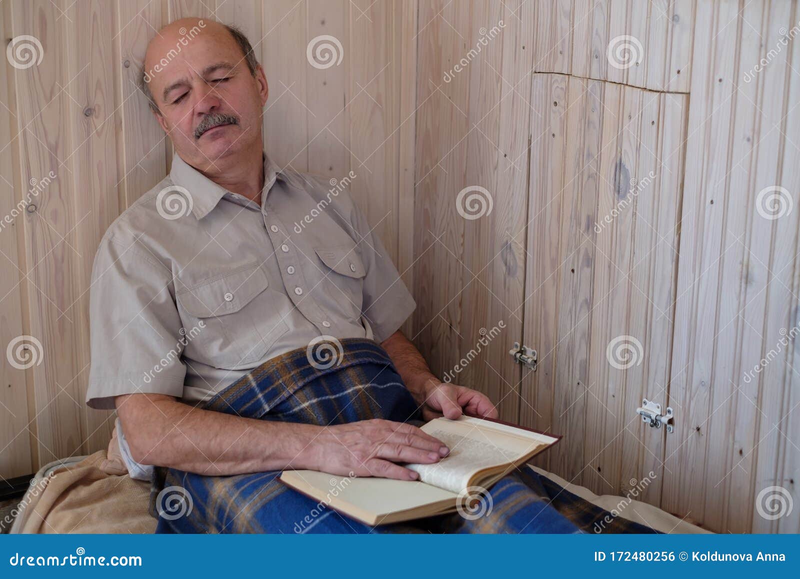 Senior Man Sleeping on Sofa Indoors Resting during Day Stock Photo ... Senior Man Sleeping on Sofa Indoors Resting during Day Stock Photo ...