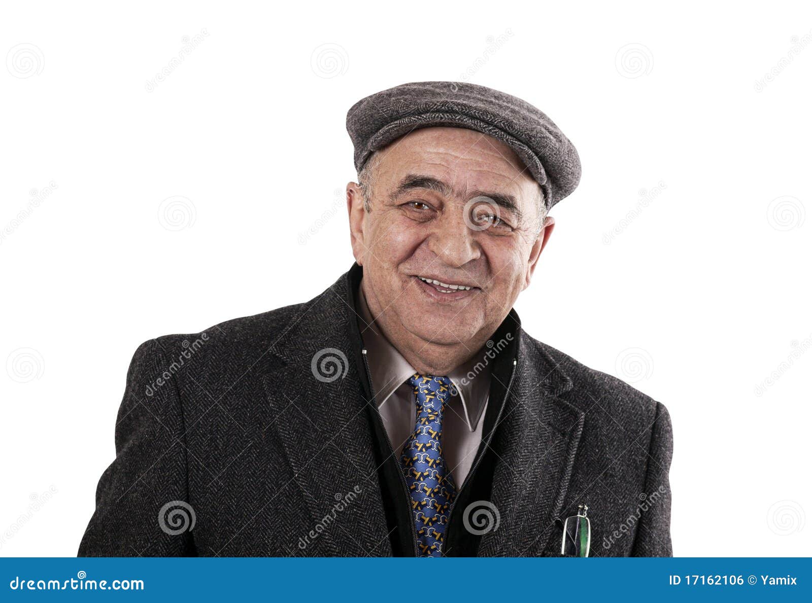 Senior Man smiling stock photo. Image of expression, mature - 17162106