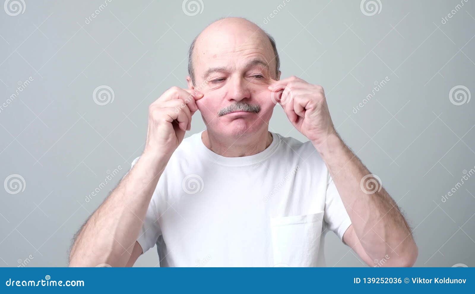 Senior Man Stretching Out His Cheeks Stock Footage - Video of ... Senior Man Stretching Out His Cheeks Stock Footage - Video of ...