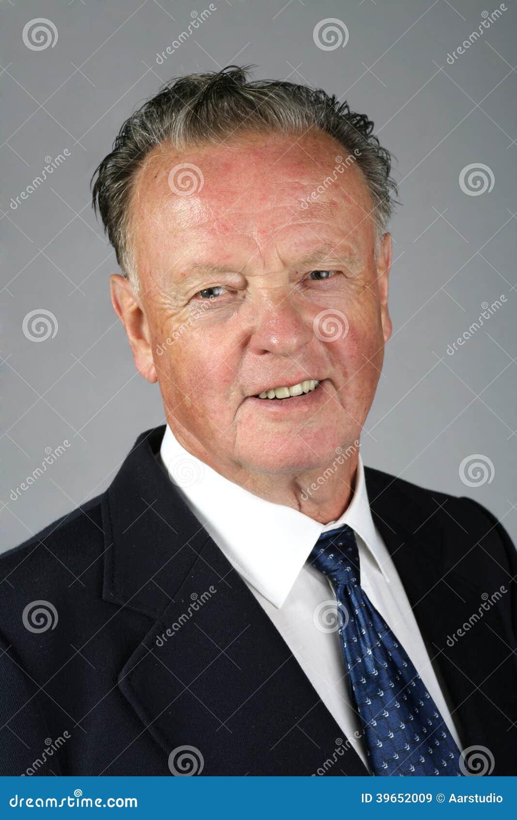 Senior man in a suit stock image. Image of successful - 39652009