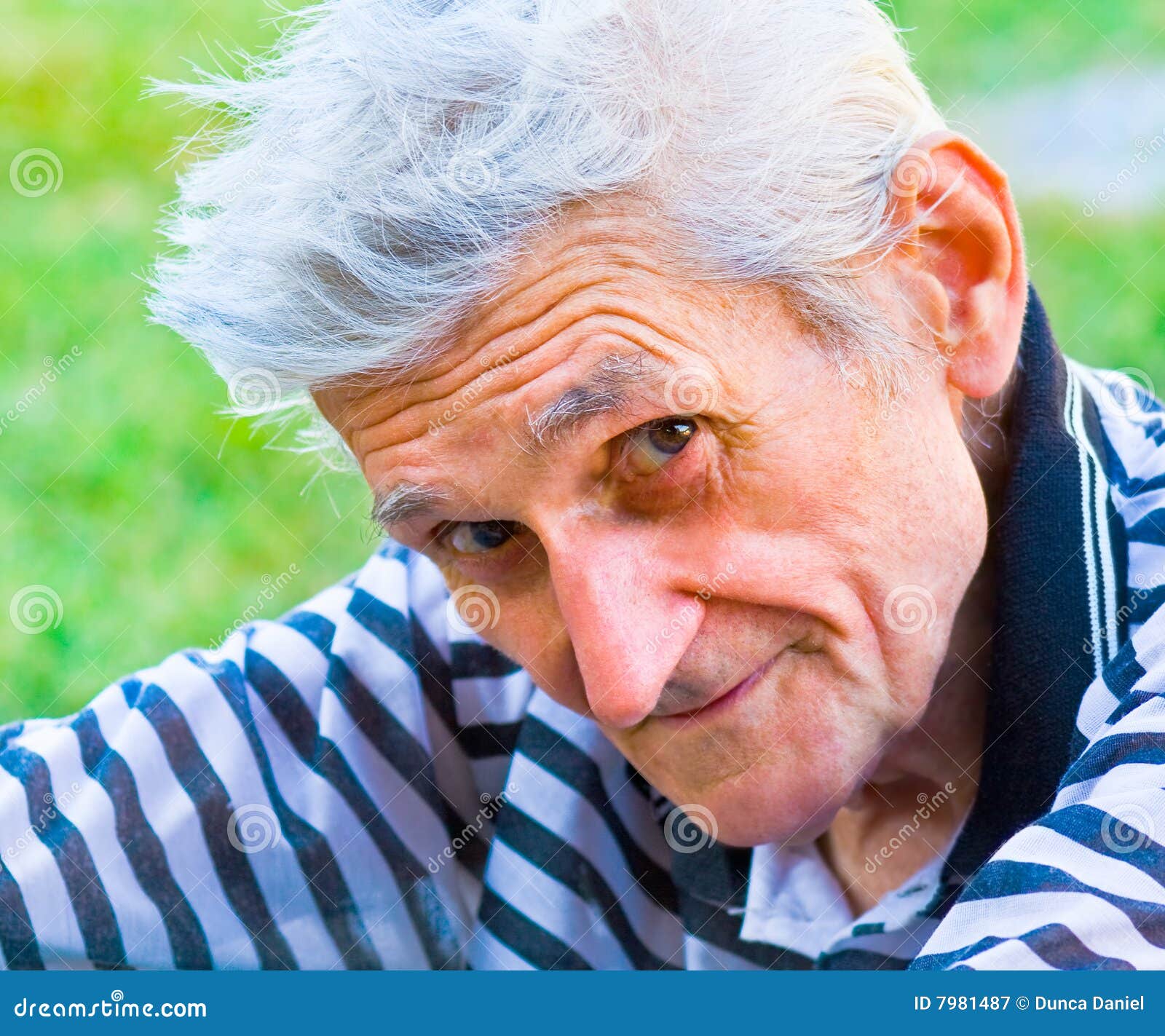 Senior Man with Wisdom Smile Stock Image - Image of confidence, life ...