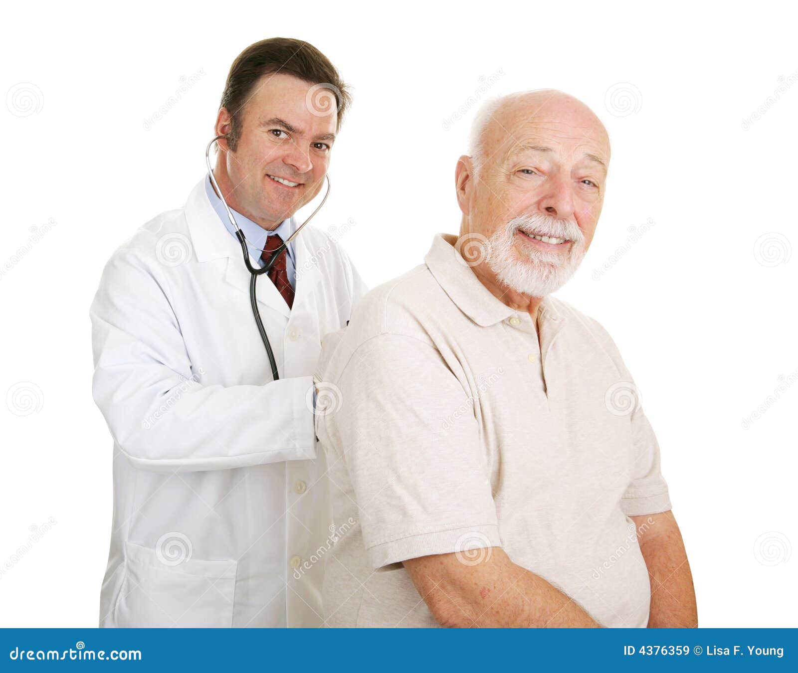 Senior Medical - Doc & Patient Stock Image - Image of labcoat ...