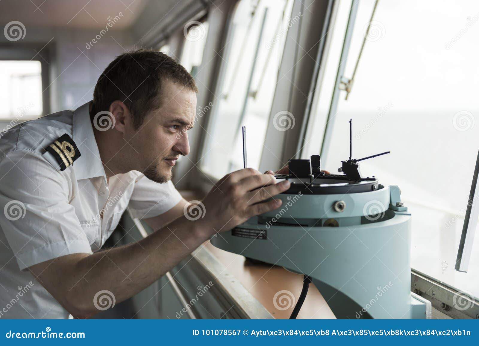 Navigation at Sea stock image. Image of maritime, navigator - 101078567