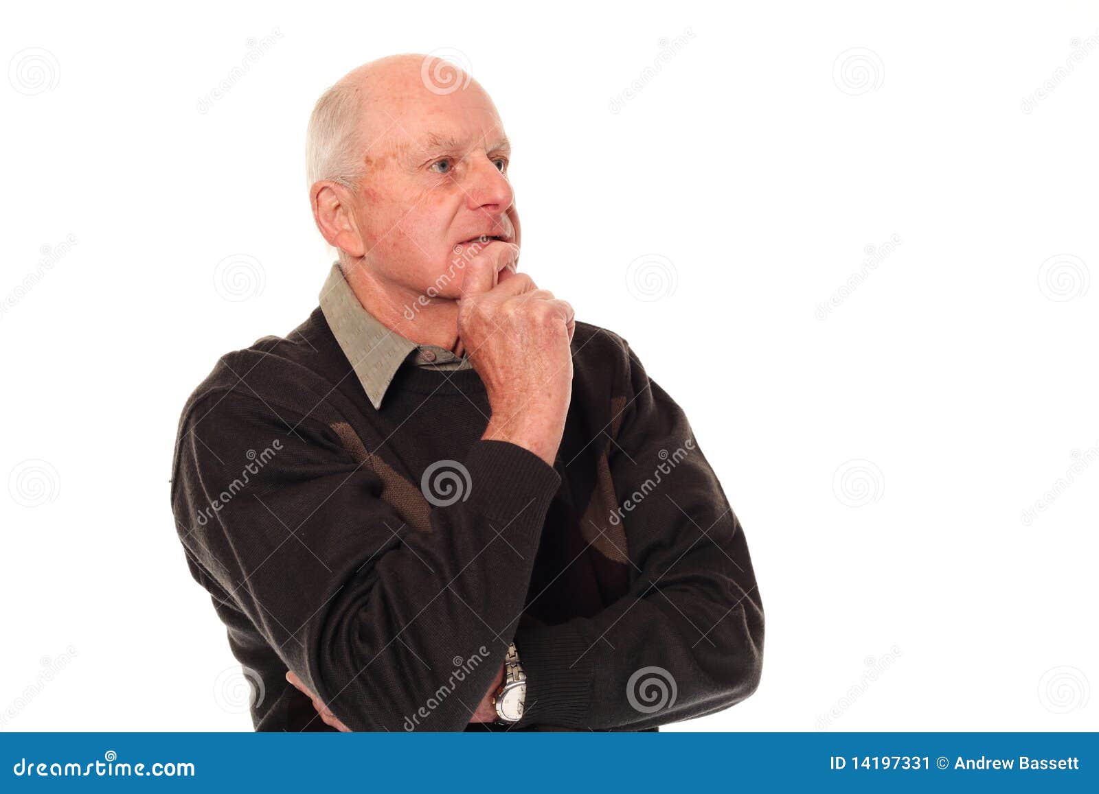 2,829 Older Thinking White Background Stock Photos - Free & Royalty ...
