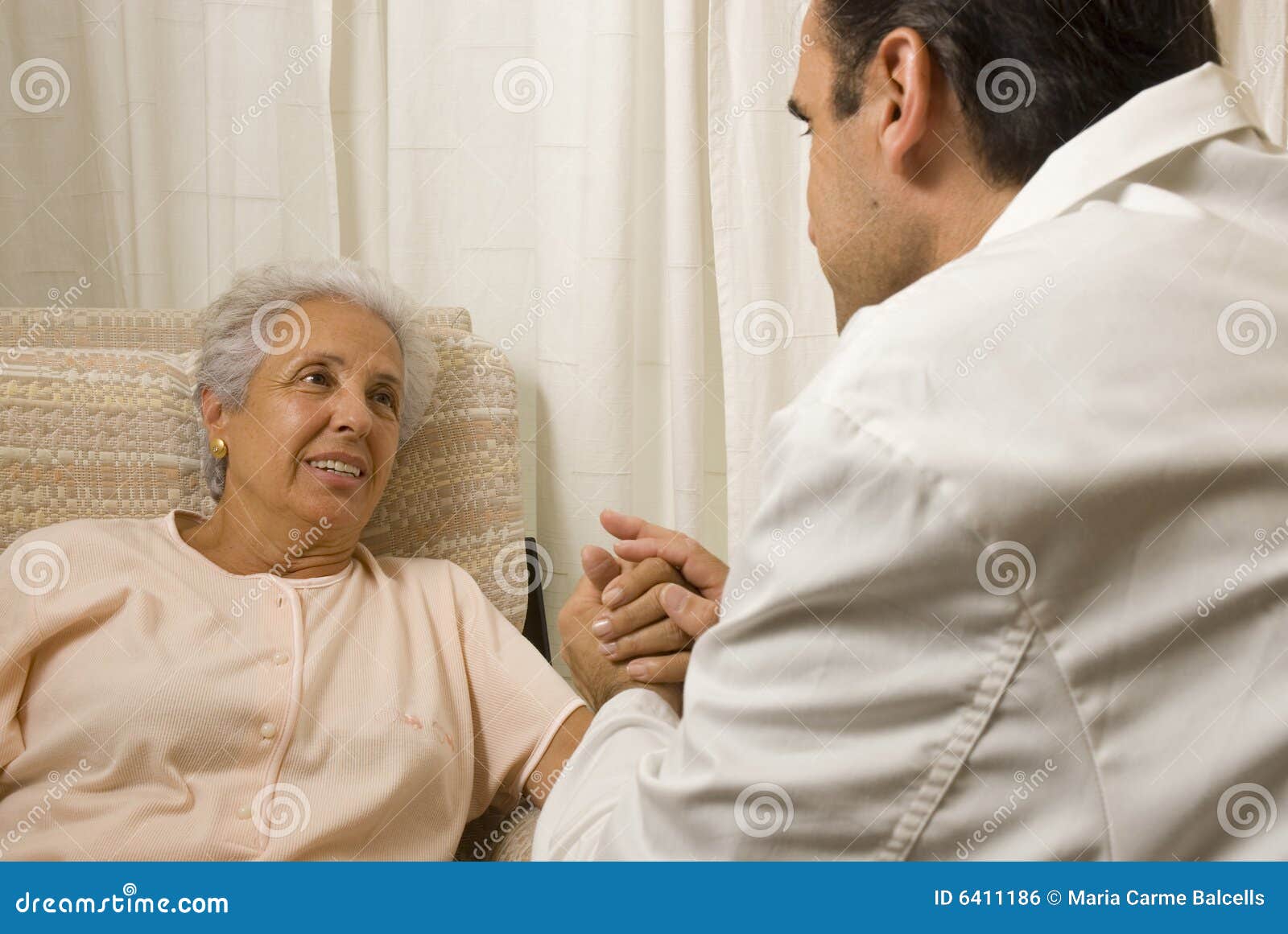 Senior Patient with a Doctor Stock Photo - Image of room, health: 6411186