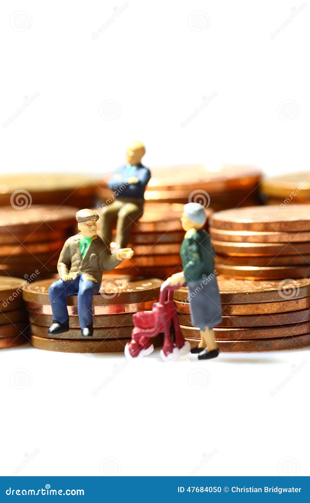 Senior people coins a stock photo. Image of sitting, senior - 47684050